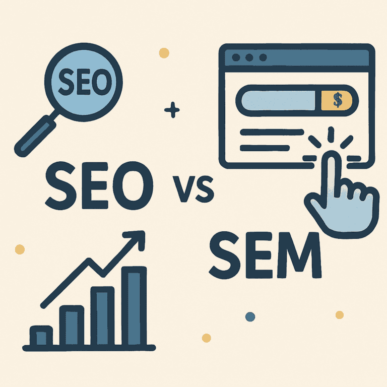 SEO vs SEM: Difference Between SEO and SEM in 2025